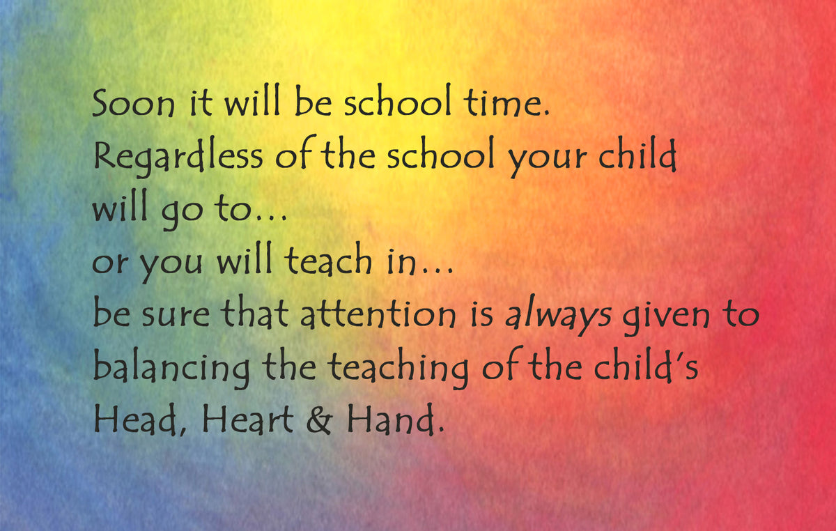 Head, Heart & Hand – Teach Wonderment